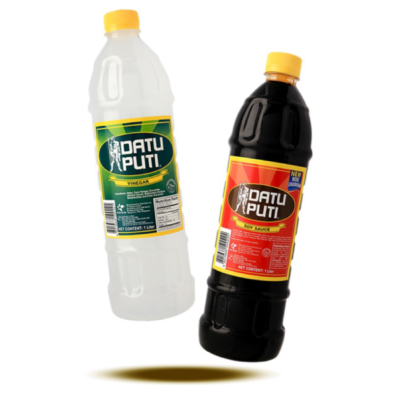 DATU PUTI SOY SAUCE AND VINEGAR 385ml / 1Liter | Shopee Malaysia