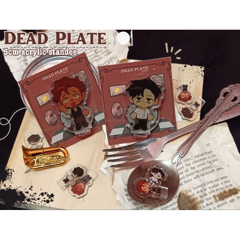 🫀DEAD PLATE🫀 5cm acrylic standee fanmade | Shopee Malaysia