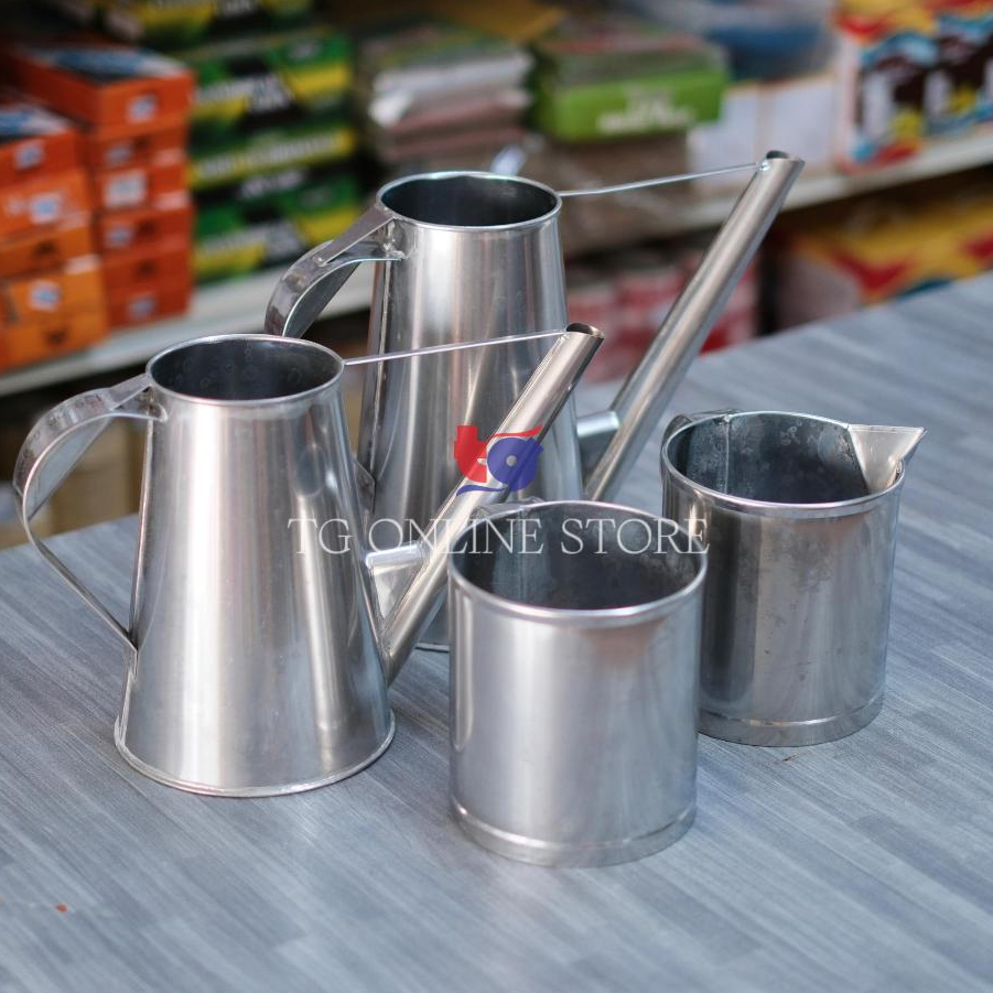 Stainless Steel Thai Tea Pot Pitcher Tea Kettle / Teko Kopi Mug / Teh ...