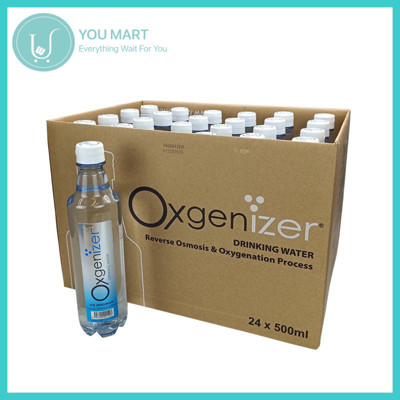 Oxygenizer Healthy Drinking Water 24x500ml [White Cap] | Shopee Malaysia