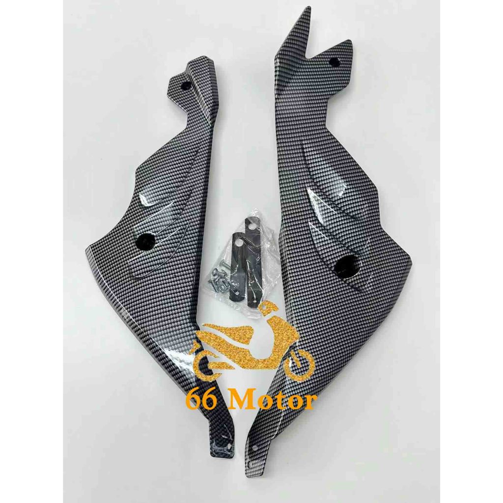 Bellypan Sampan Honda RSX150 BODY KIT COVER CARBON HONEYCOMB SIDE COVER ...