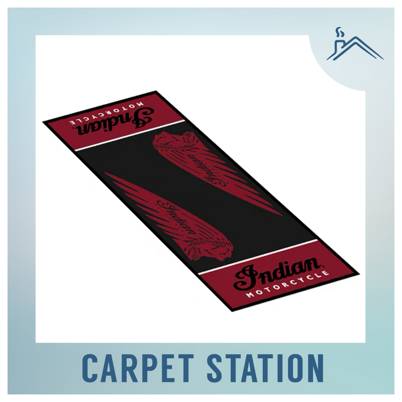 Karpet Motor Indian Motorcycle American Brand Bike Display Mat ...