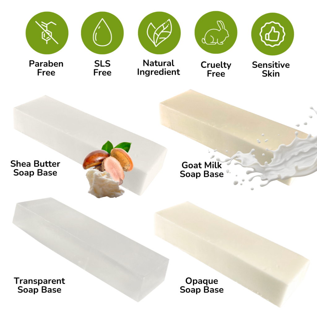 Premium Melt And Pour Soap Base SLS & SLES FREE (Handmade Soap, Soap ...
