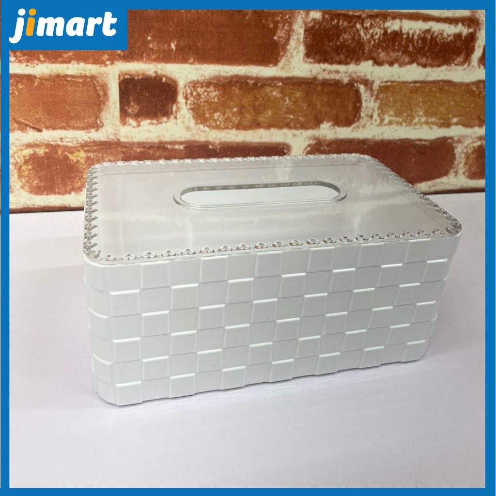 Jimart kotak tisu bekas tisu Transparent Tissue Box Square Clear ...
