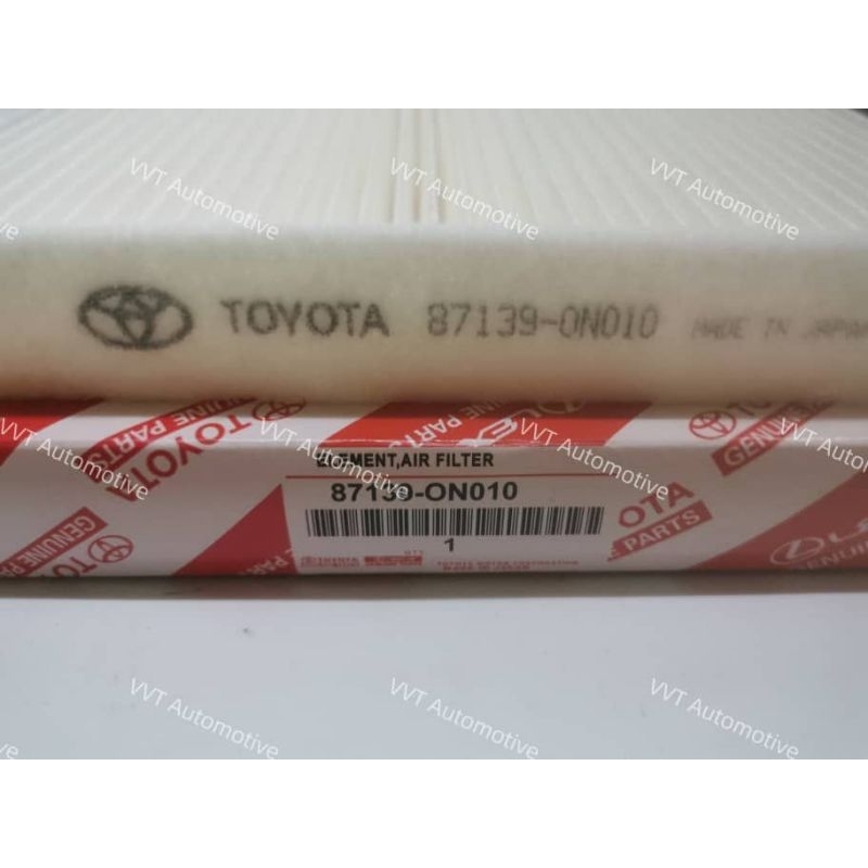 SARAWAK Toyota CABIN AIR COND FILTER 87139-0N010 TOYOTA VIOS,ALTIS ...