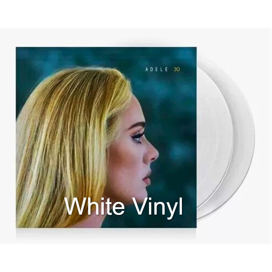 Adele - 30 ( 2 LP )( Gatefold White Vinyl ) | Shopee Malaysia