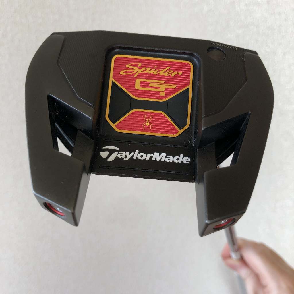 TaylorMade SPIDER GT Black Small Slant Putter with Head cover Used ...