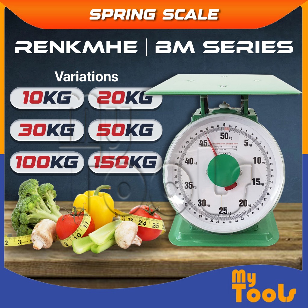 RENKMHE | BM SERIES 100KG 150KG Mechanical Weighing Scale Dial Spring ...