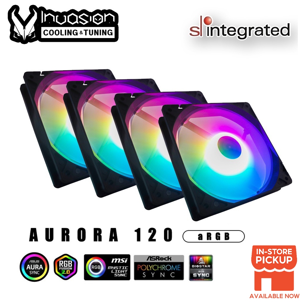 Invasion ARGB Sync 120MM/140MM Case Fan | Shopee Malaysia