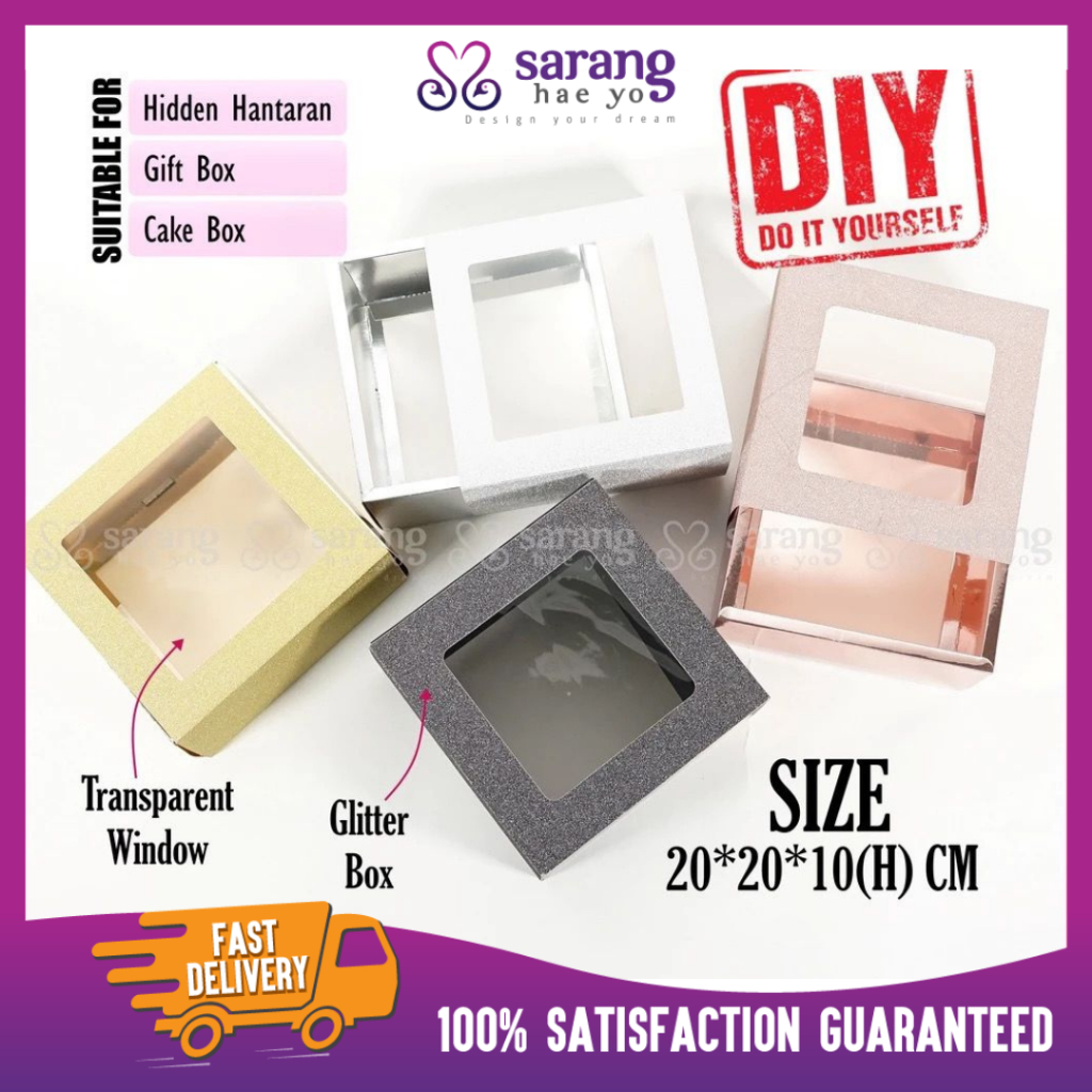 Kotak Hantaran Kahwin Tunang Hidden Hantaran Dulang Box Gift Box ...