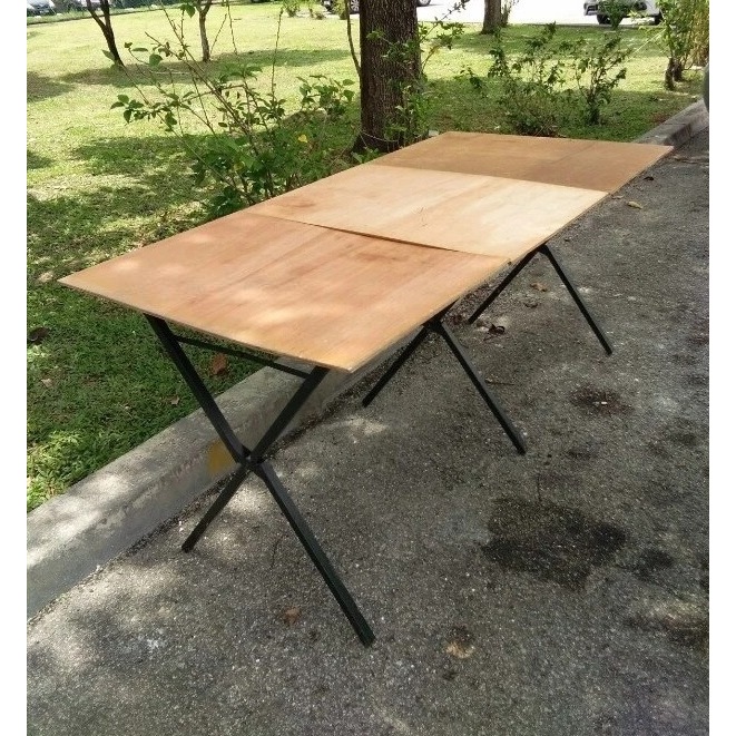 25mm Night Market Foldable Table Rack Market Folding Table Stand ...