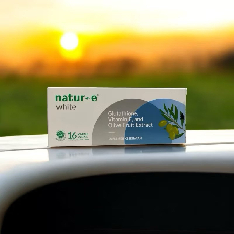 NATUR-E Capsule Suplemen Makanan 100IU || 300IU || White Brightening ...