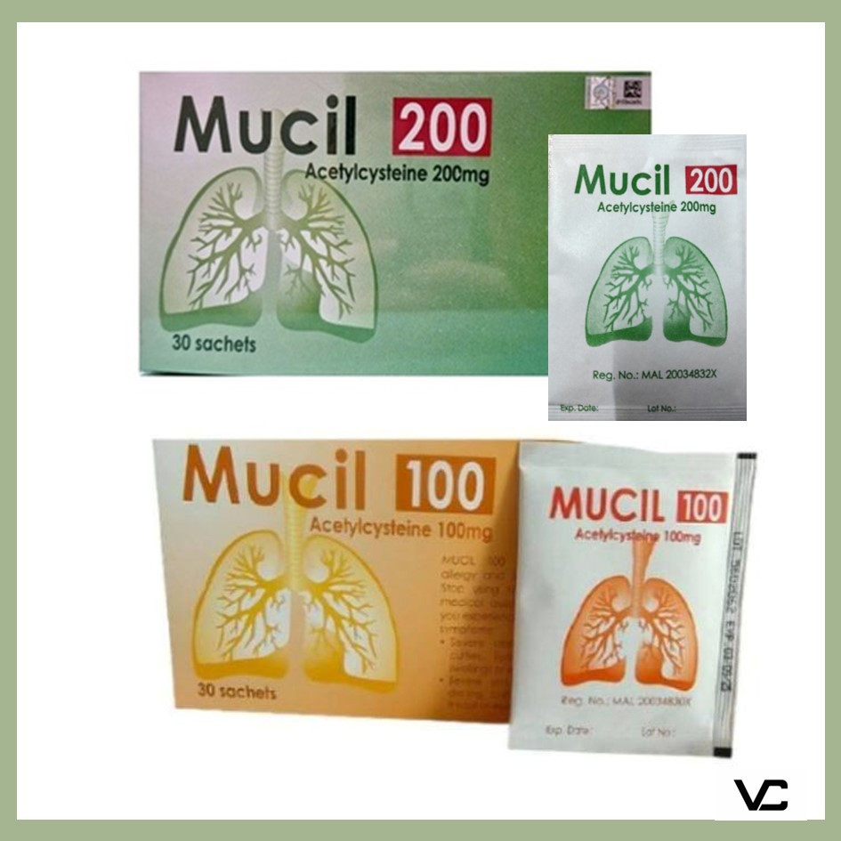 [EXP: NOV 2026] MUCIL 100mG / 200mG x 10 sachets / 30 sachets | Shopee ...