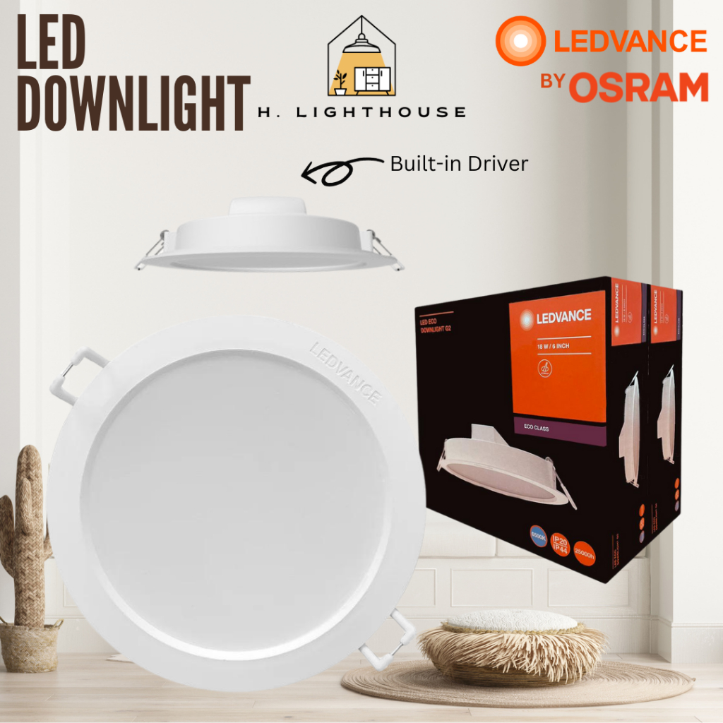 OSRAM LEDVANCE LED Downlight 12W 18W with Warranty | Shopee Malaysia