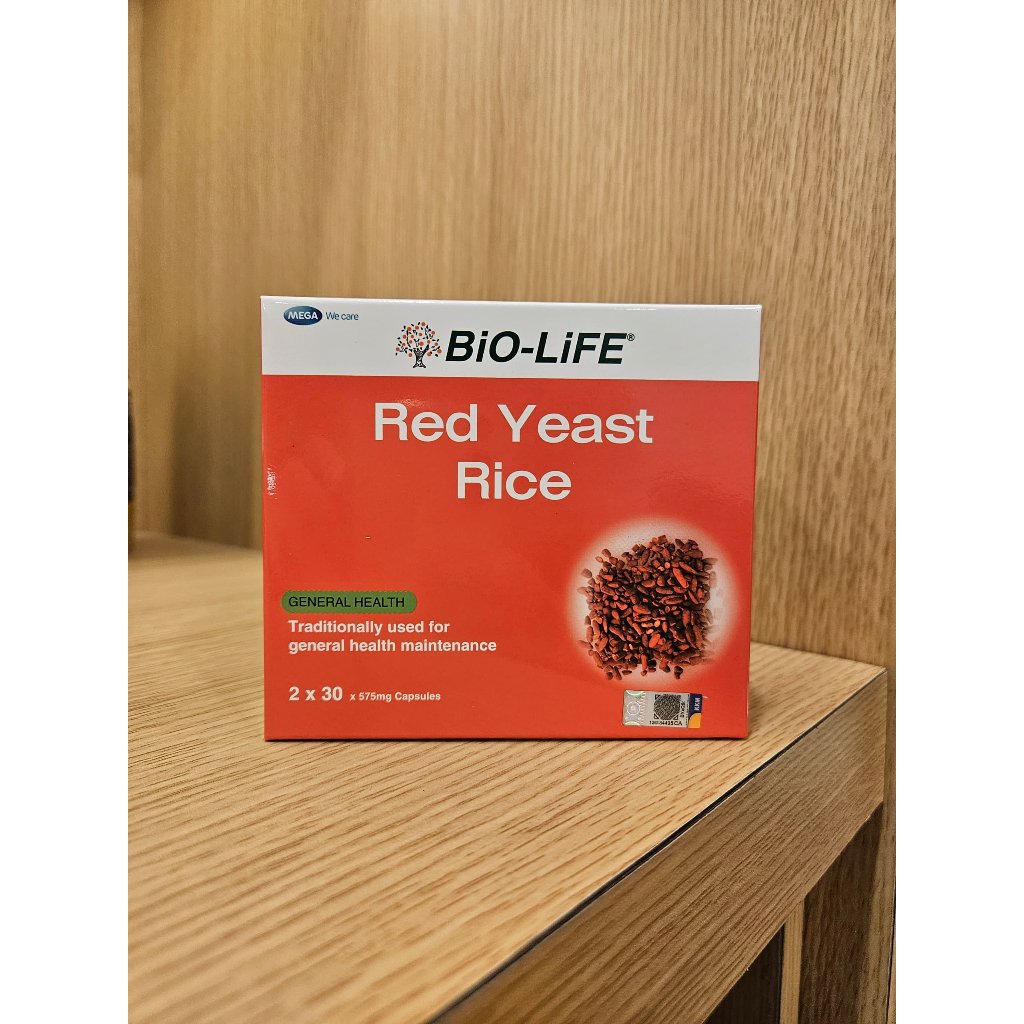 BIOLIFE RED YEAST RICE 2X30'S | Shopee Malaysia