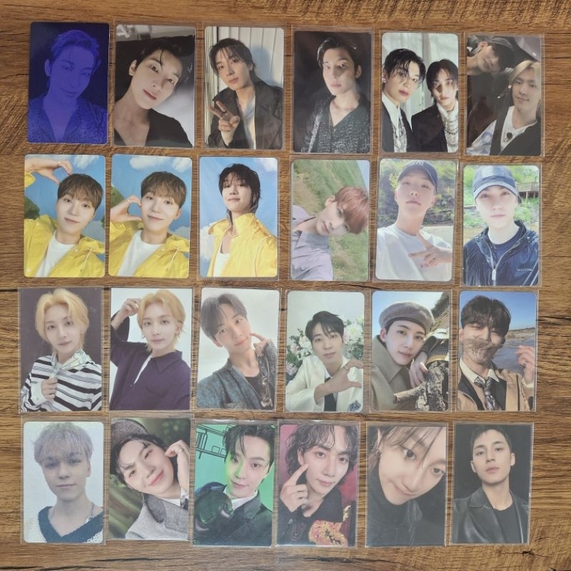 SEVENTEEN SVT OFFICIAL PHOTOCARDS WONWOO WOOZI JEONGHAN DK SCOUPS HOSHI VERNON DINO THE8 ...