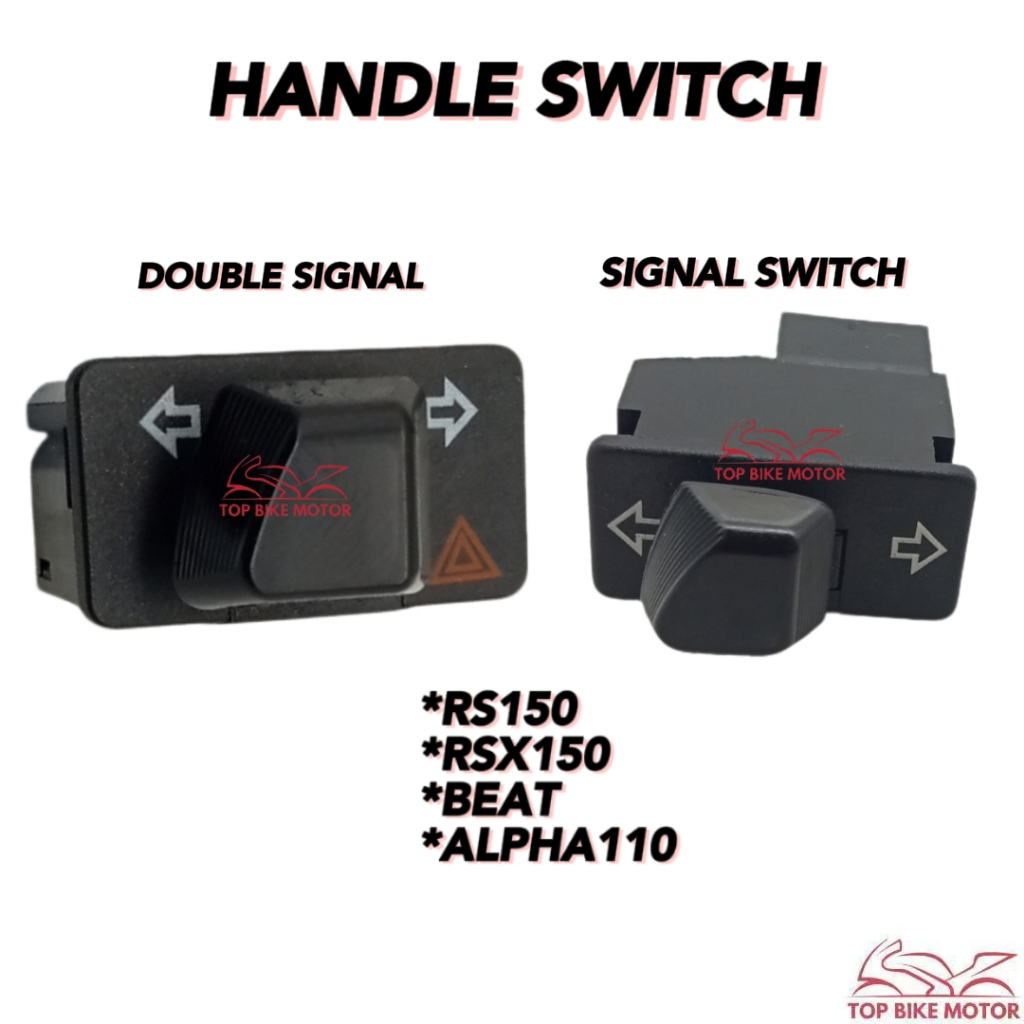 HONDA RS150 RSX150 ALPHA CX110 BEAT HANDLE SWITCH TANAGAN DOUBLE SIGNAL ...