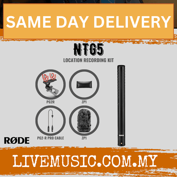 Rode NTG5 Shotgun Microphone Kit ( NTG-5 ) | Shopee Malaysia