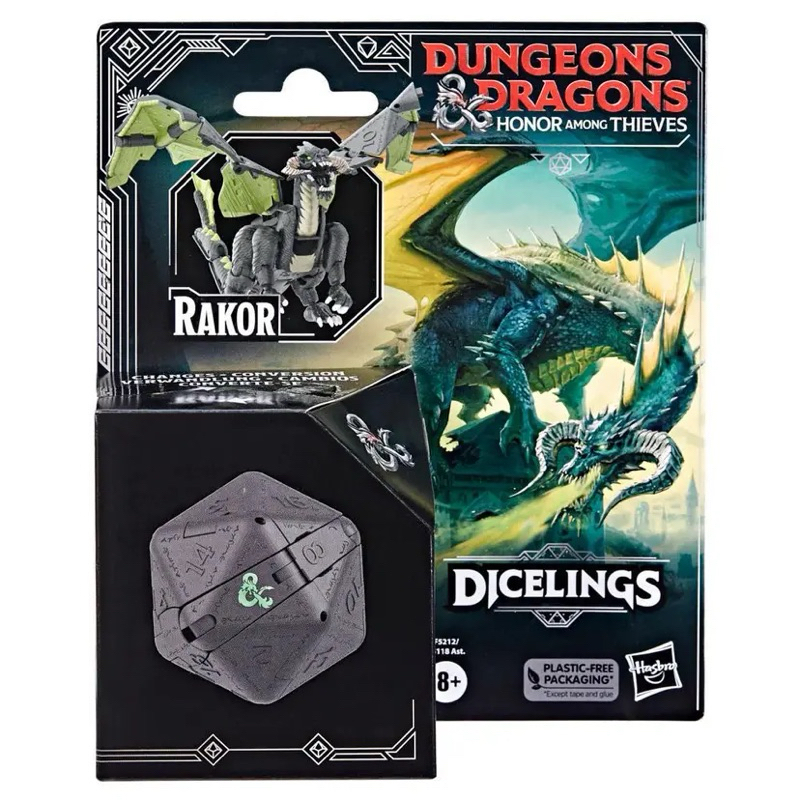 Dungeons & Dragons Honor Among Thieves D&D Dicelings Black Dragon ...