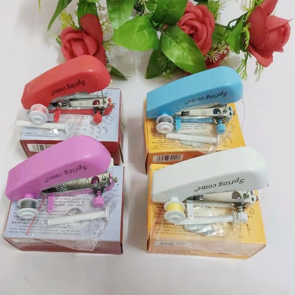 Take Two Hand-Held Sewing Machine Mini Portable Sewing Machine Stapler ...