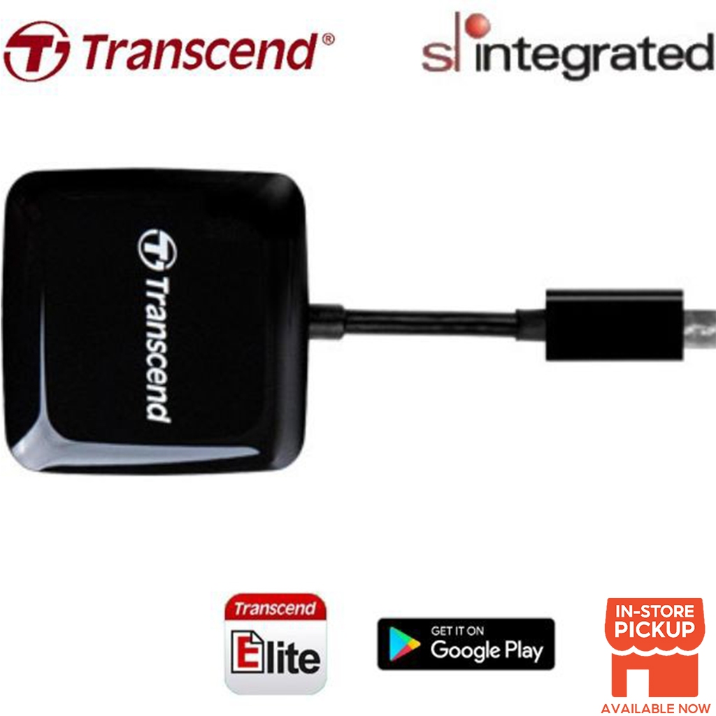 Transcend All in One OTG Multi Card Reader RDP9 (TS-RDP9K) | Shopee ...