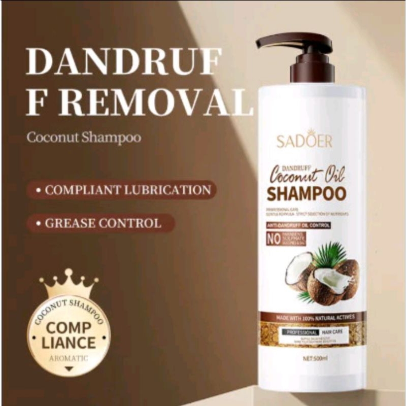 Original SADOUR Dandruff Coconut Oil Shampoo Oil Controls Nourish ...