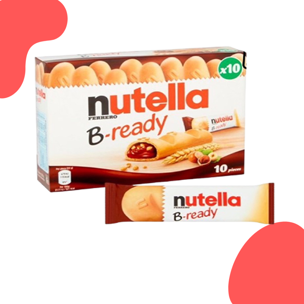 NUTELLA b-ready t10 220g(exp date:25/2/25) | Shopee Malaysia