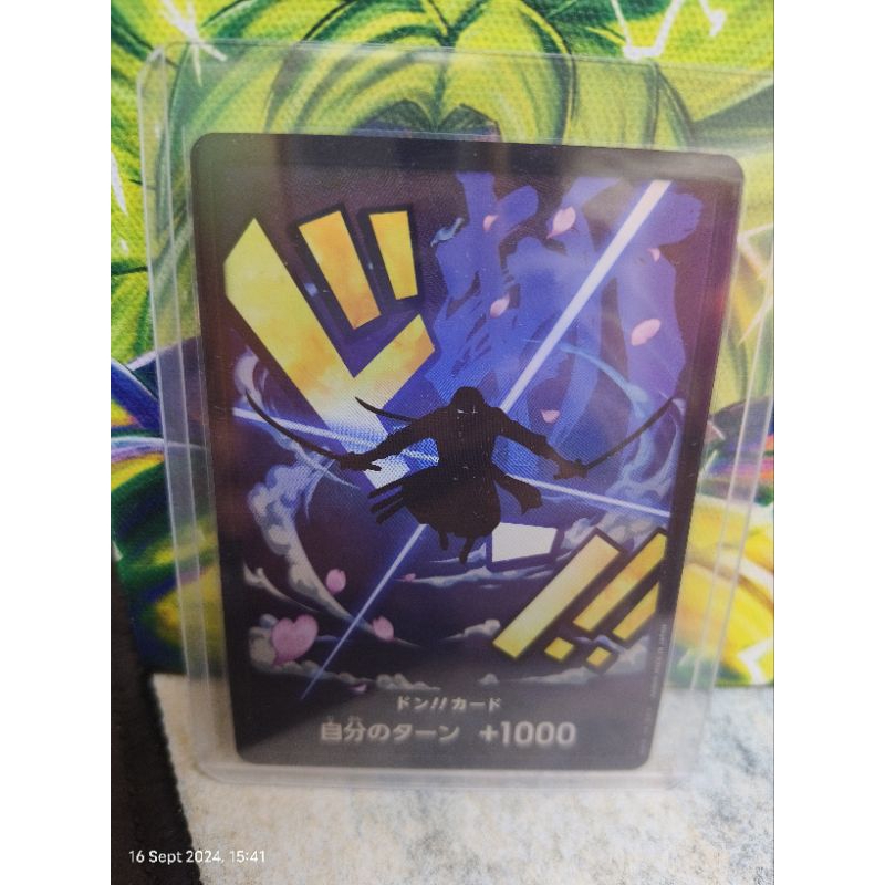 (Ori) Foil One Piece Card Game PRB-01 DON!! Roronoa Zoro | Shopee Malaysia