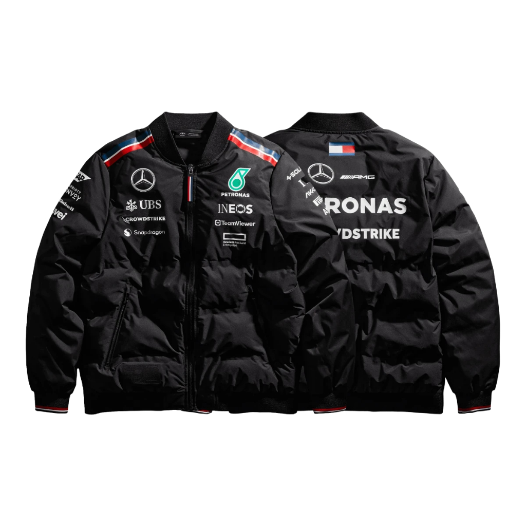 Mercedes-AMG PETRONAS 2024 Mens Insulator Bomber Jacket | Shopee Malaysia