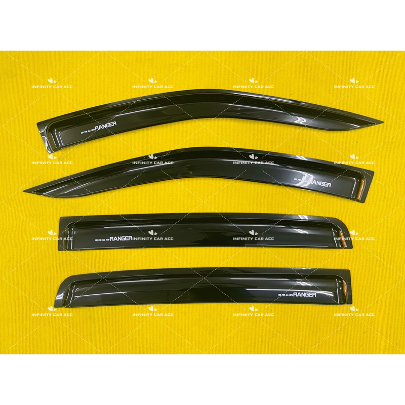 Ford Ranger XL XLT XLT Plus Wildtrak Raptor Sun Visor Door Visor Window ...