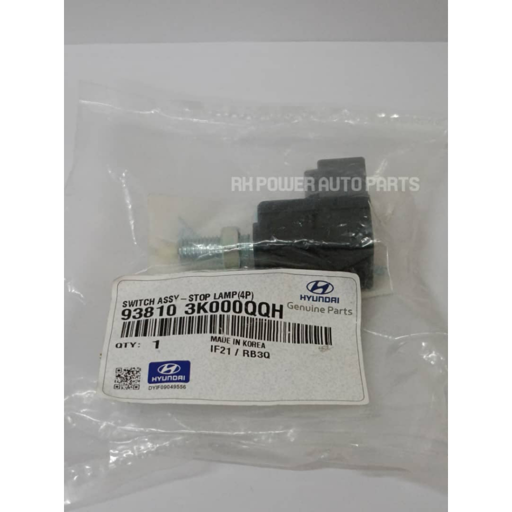 BRAKE SWITCH (4PIN) FOR HYUNDAI STAREX / RONDO/ FORTE/ SPORTAGE / SANTAFE/TUCSON/SORENTO ...