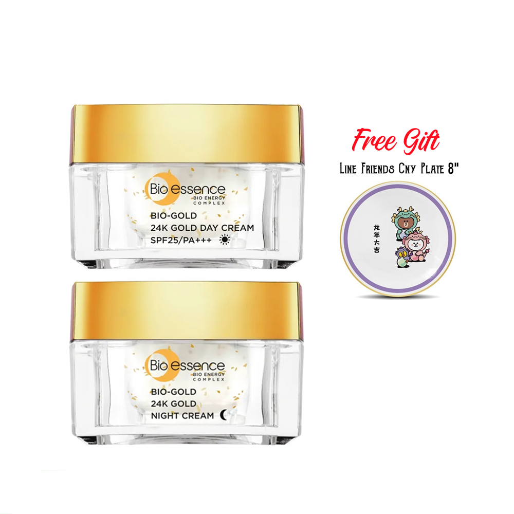 Bio Essence Bio-Gold Day Cream 40g [Exp:06/27] / Bio-Gold Night Cream ...
