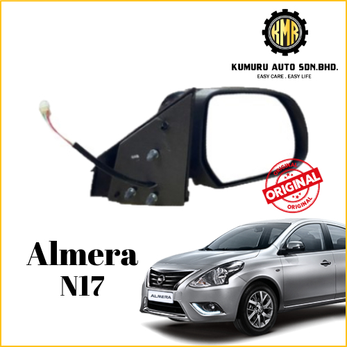 (1@PC) Original Side Mirror Nissan Almera N17 (NO S/M/COVER) | Shopee ...