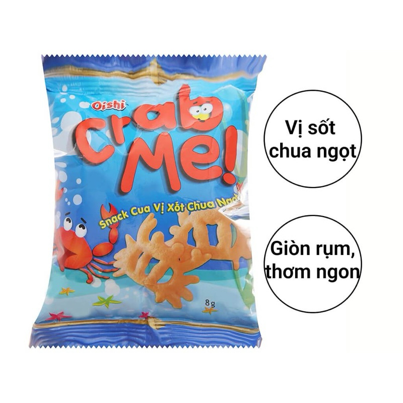 Oishi Snack Cua Vi Xot Chua Ngot- Oishi Snack Crab Sweet And Sour Sauce ...