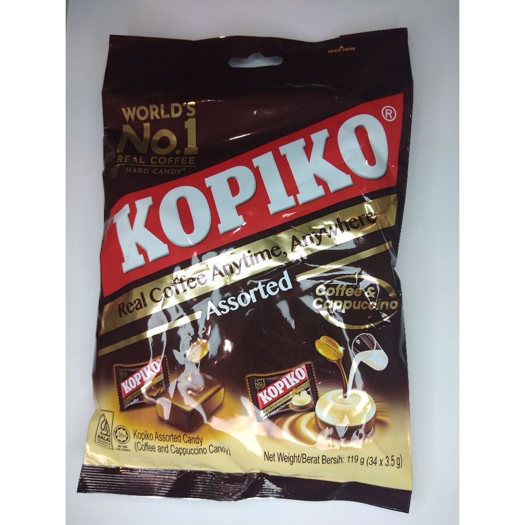 Kopiko Assorted Candy 119G (Coffee & Cappuccino) | Shopee Malaysia