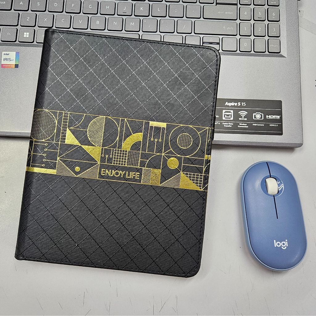 2025 Diary Planner A5 PU Leather W1003 Wire O Monthly Planner Notebook ...