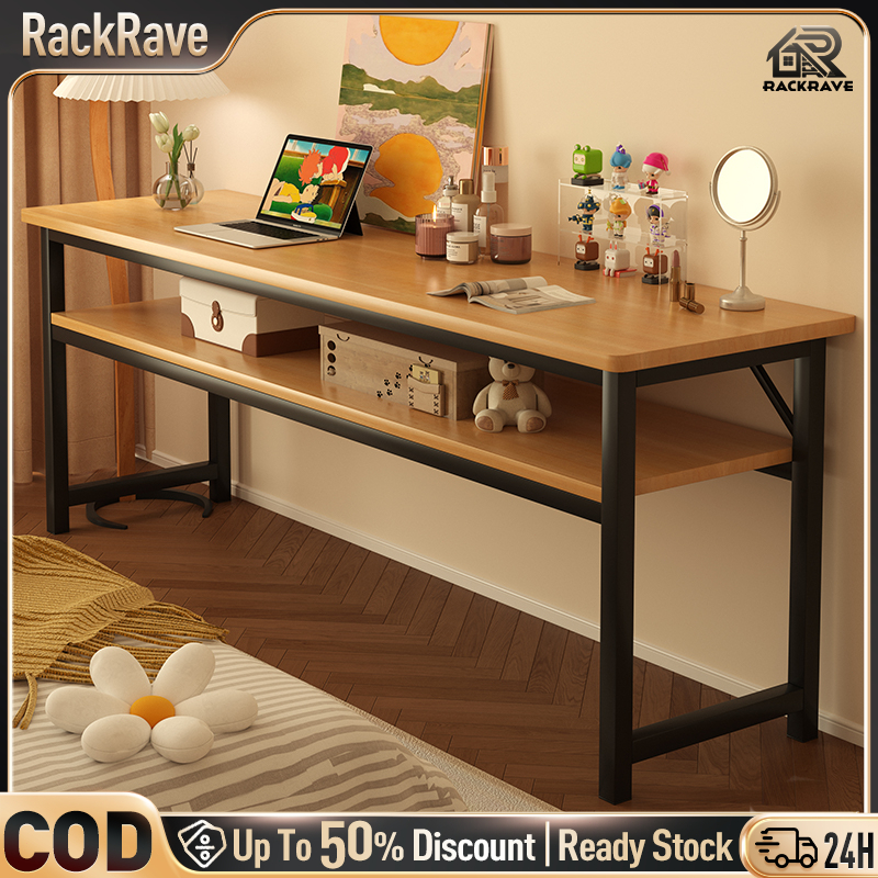 RR-Double Decker 160CM Large Table Bedroom Desk Office Computer Table ...