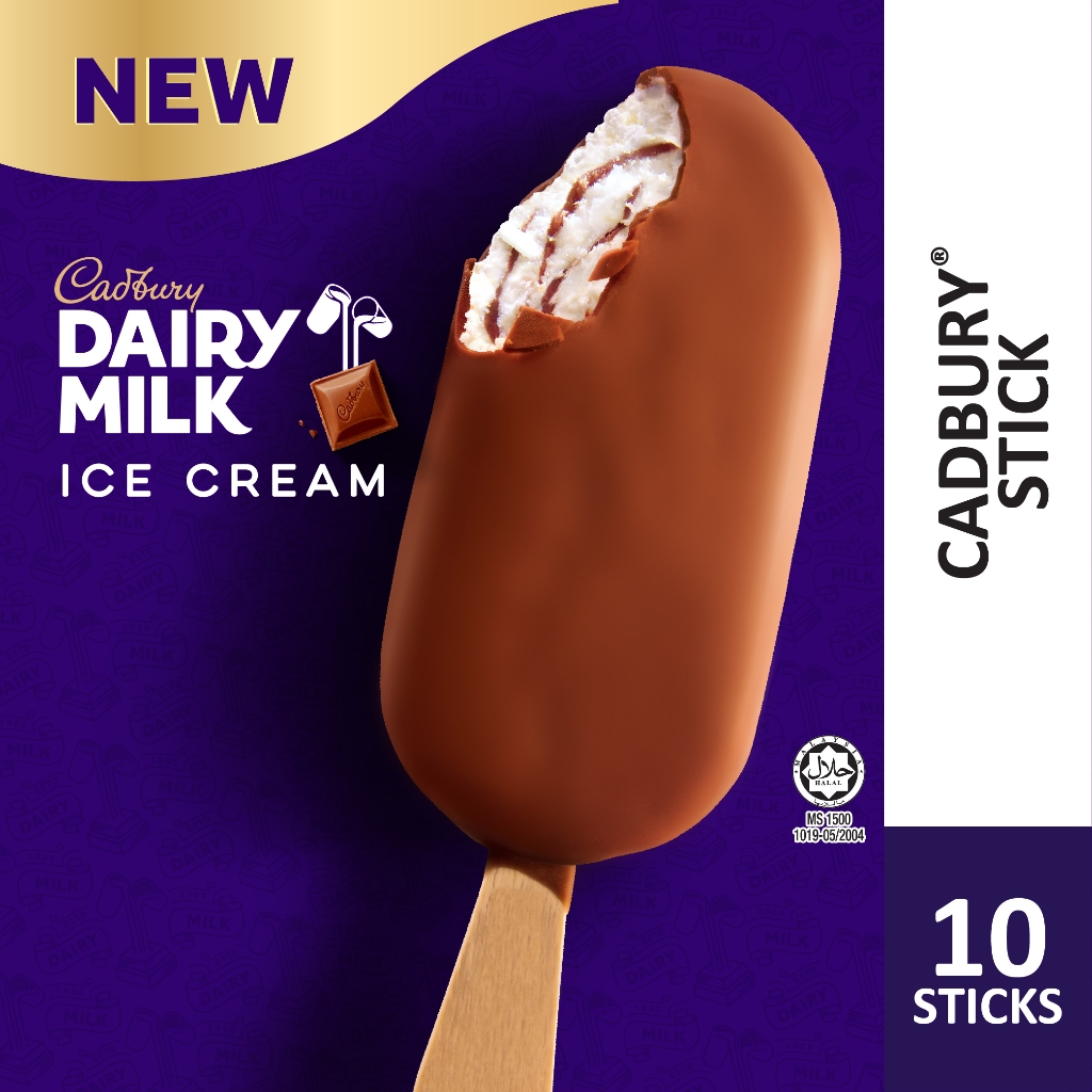 [Selected Areas] CADBURY Ice Cream Stick 80ml (10 Sticks) | Shopee Malaysia