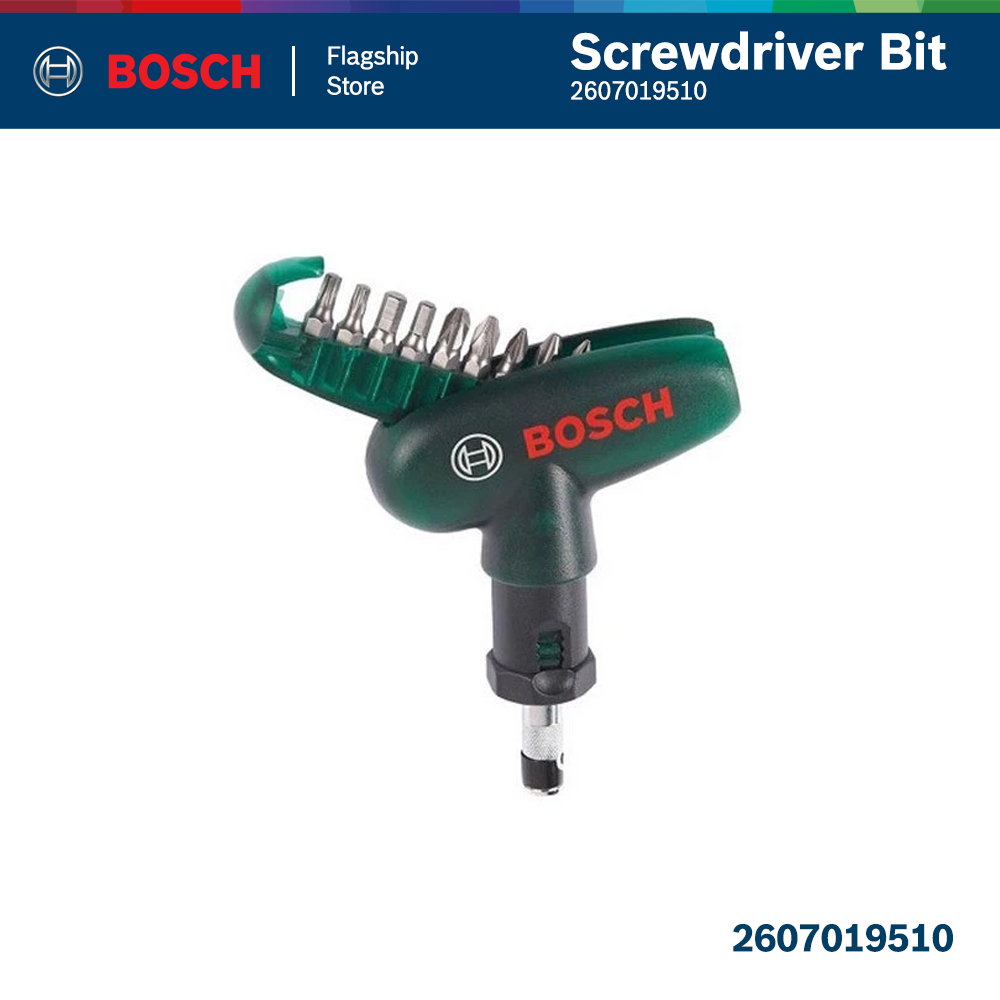 BOSCH 10pcs Pocket Screwdriver Bit Set - 2607019510 | Shopee Malaysia