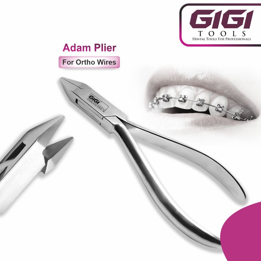 GIGI TOOLS Adam Plier Dental Orthodontics Wire Bending Braces Placement ...
