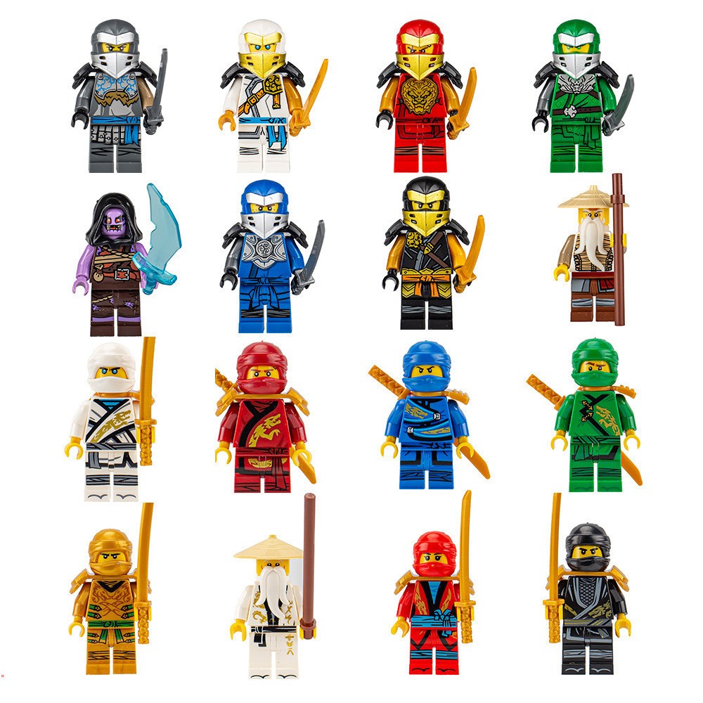 😉 LEGO CLUB 😉 Decool Ninjago Minifigures LEGO Compatible Ninja Mini ...