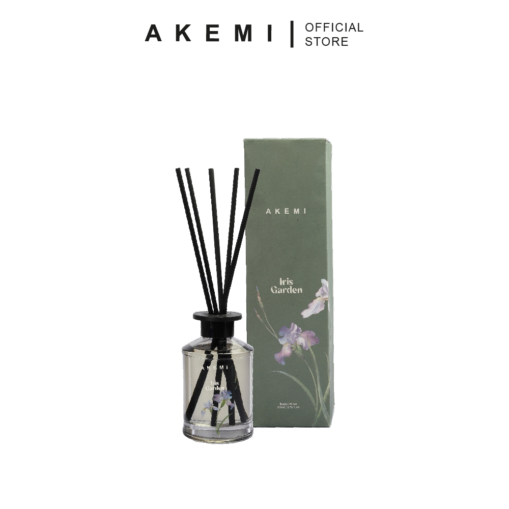 AKEMI Zen Garden Reed Diffuser - Black Series (200ml) | Shopee Malaysia