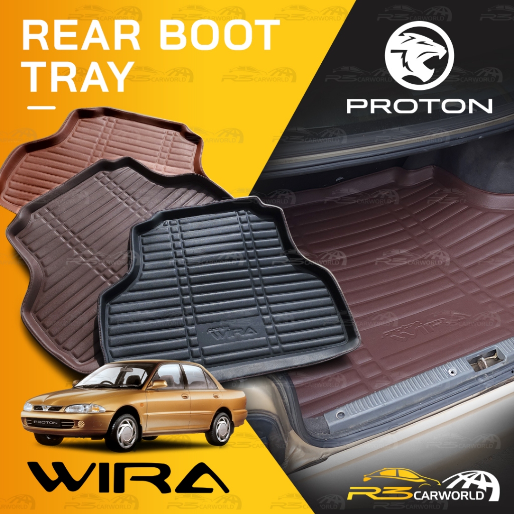 [𝐑𝐄𝐀𝐑 𝐁𝐎𝐎𝐓 𝐓𝐑𝐀𝐘] PROTON WIRA SEDAN - Car Accessories Aksesori Kereta ...
