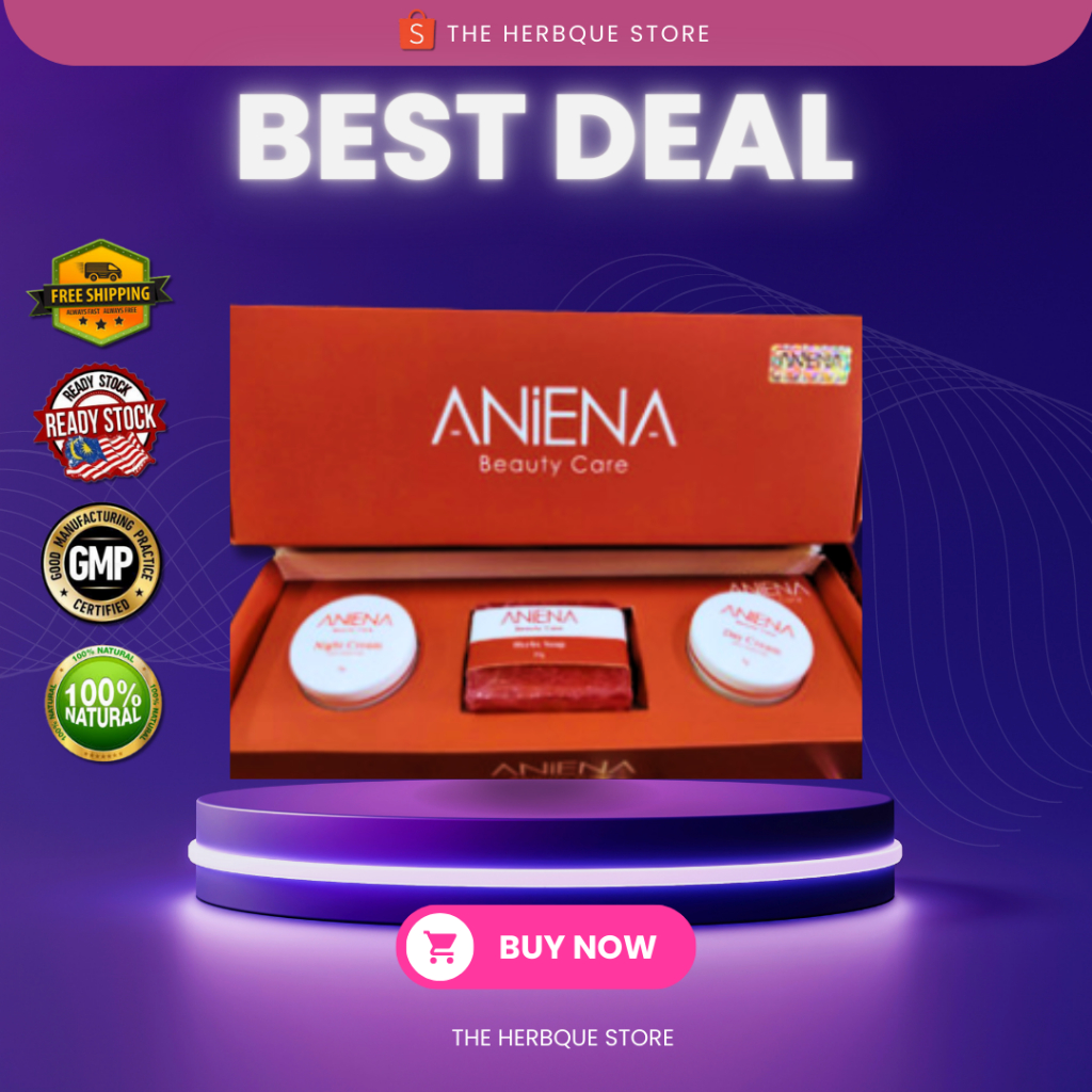 ANIENA SKINCARE 3 IN 1 (WHITENING HERBAL SOAP, DAY AND NIGHT CREAM ...