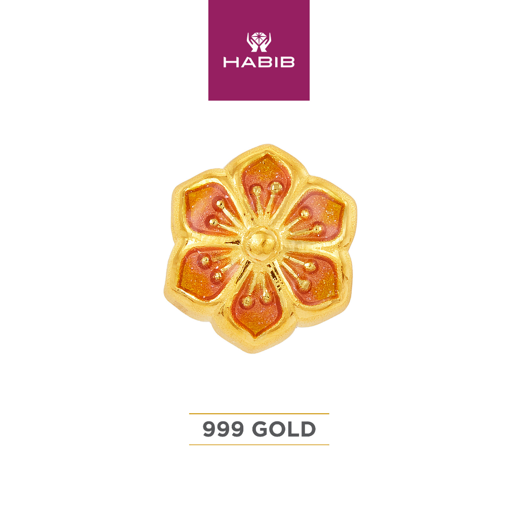 HABIB 999/24K Yellow Gold Charm WWCM800723(B) | Shopee Malaysia
