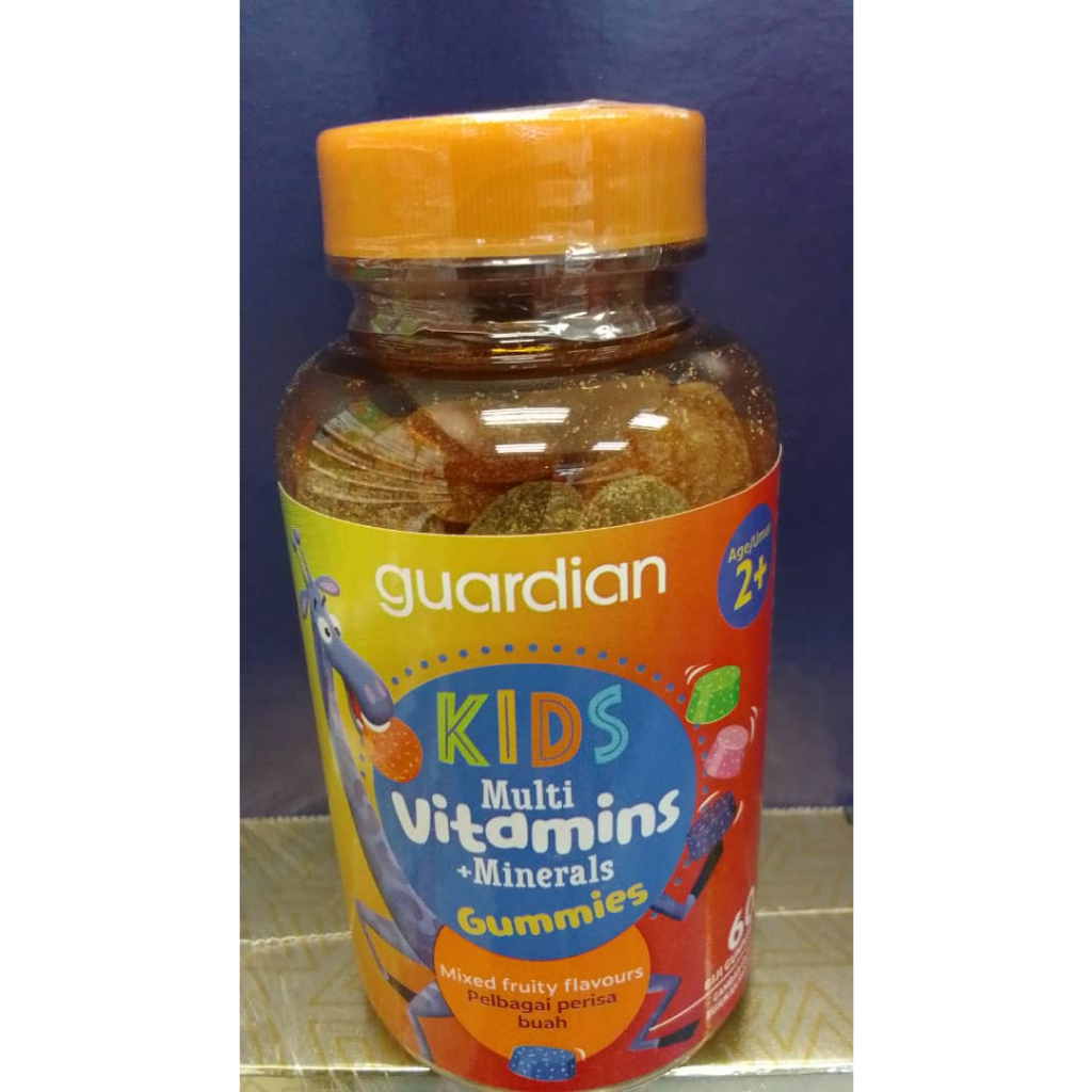 Guardian Multivitamin + Minerals Kids Gummies 60's | Shopee Malaysia