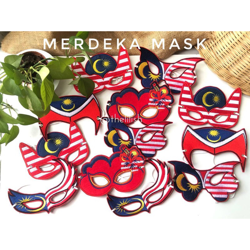 Merdeka Mask / Topeng Merdeka | Shopee Malaysia