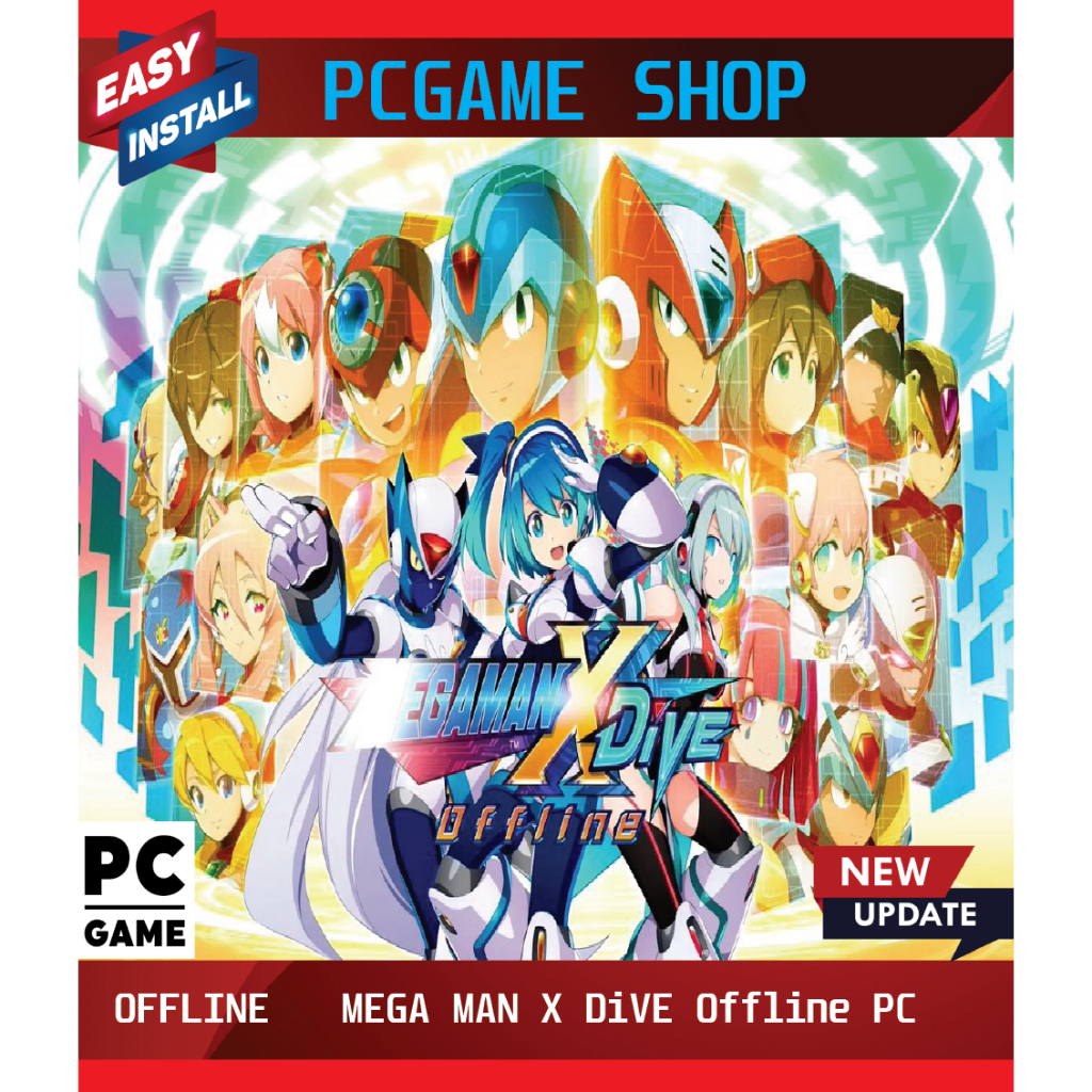 【Update 2025】MEGA MAN X DiVE Offline PC【洛克人X DiVE】| PC Game | Full Game | PC Offline | Shopee ...