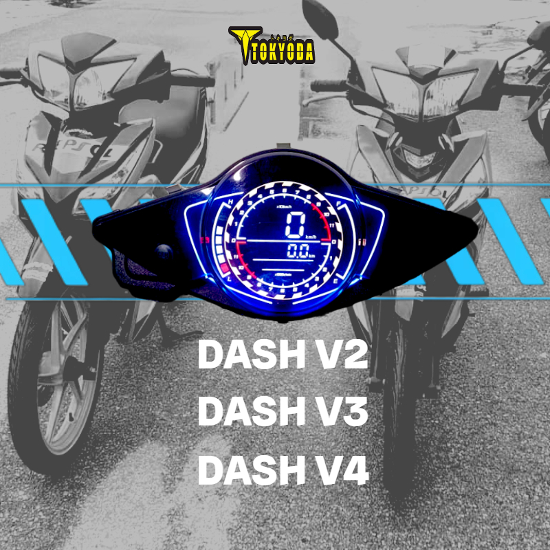 Digital Meter Honda Dash110 Dash 125 Dash V2 Dash V3 Dash V4 Ori ...