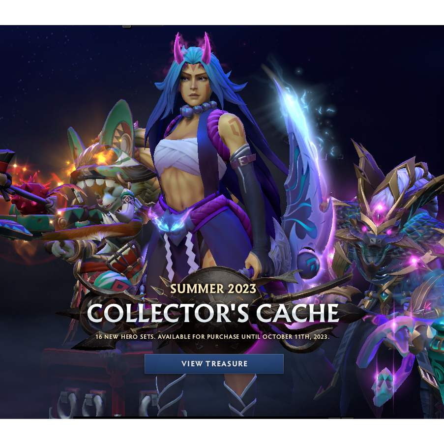 Dota 2 - Summer August 2023 Collector Cache (Add 30 days friend on steam) | Shopee Malaysia